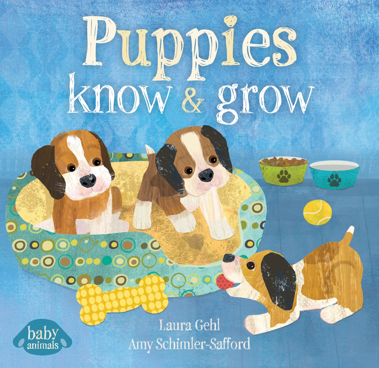 Puppies Know and Grow | Ages 2 to 4 years | Board Book | Barefoot Books