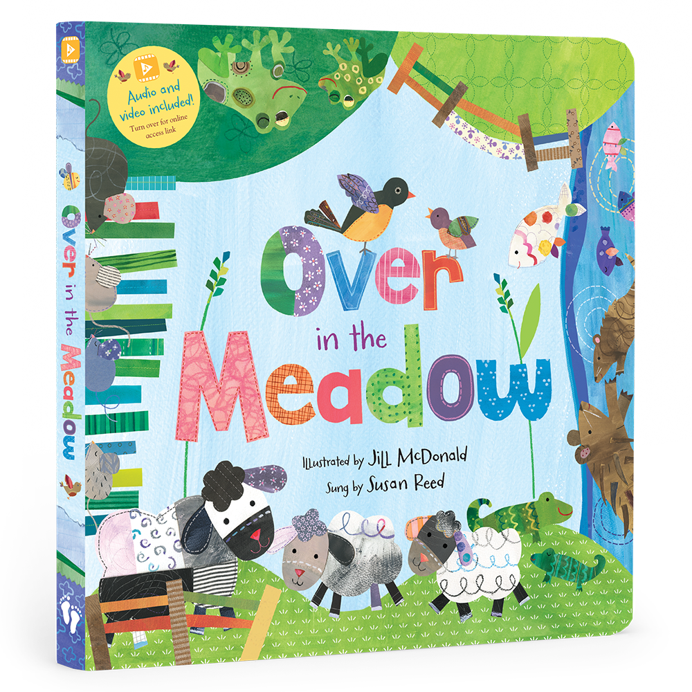Over in the Meadow | 0-3 | Board Book | Barefoot Books