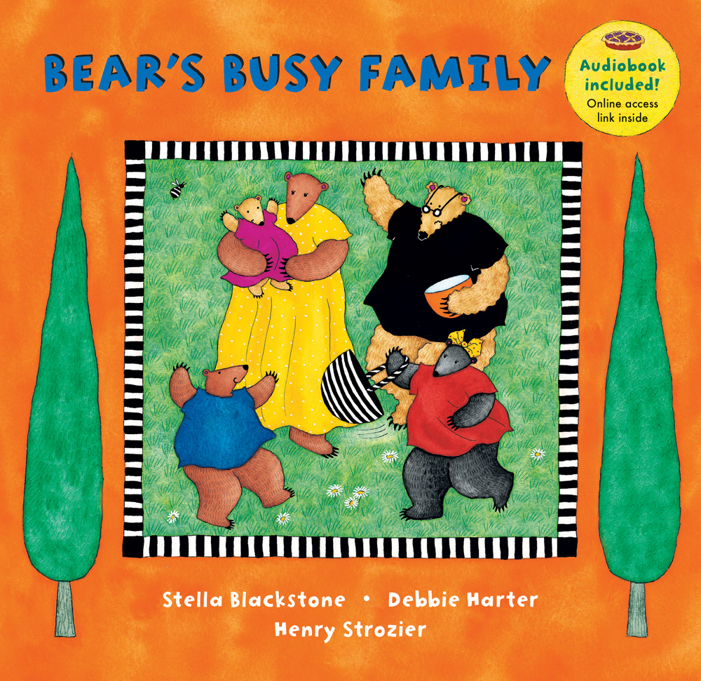 Bear's Busy Family | Ages 2-6 | Board Book | Barefoot Books