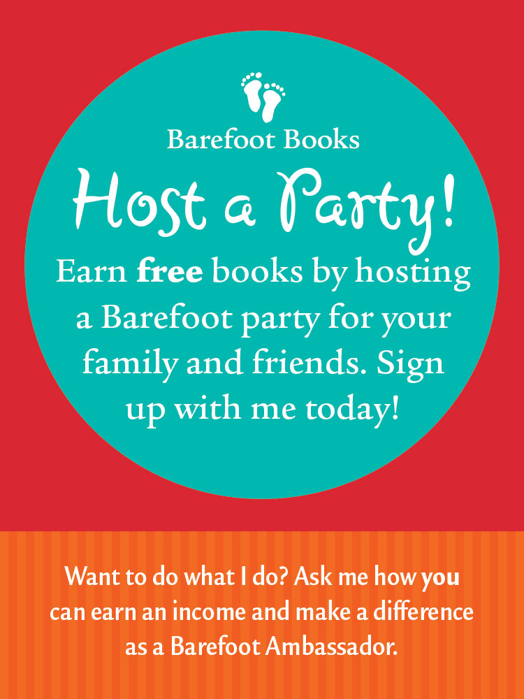 Barefoot Host a Party Sign | Sales Aid | Barefoot Books