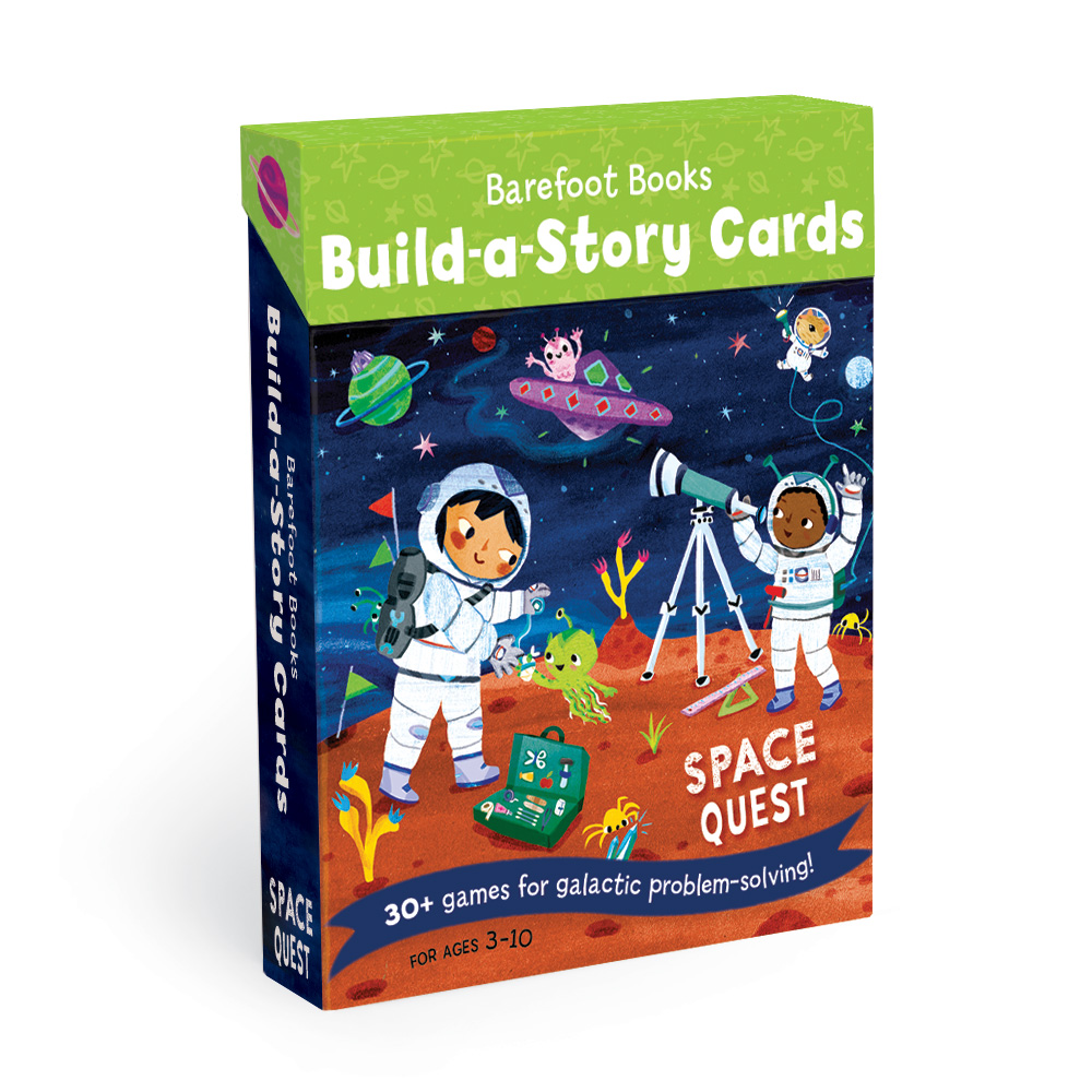 Build-a-Story Cards: Space Quest | Ages 3-10 | Barefoot Books