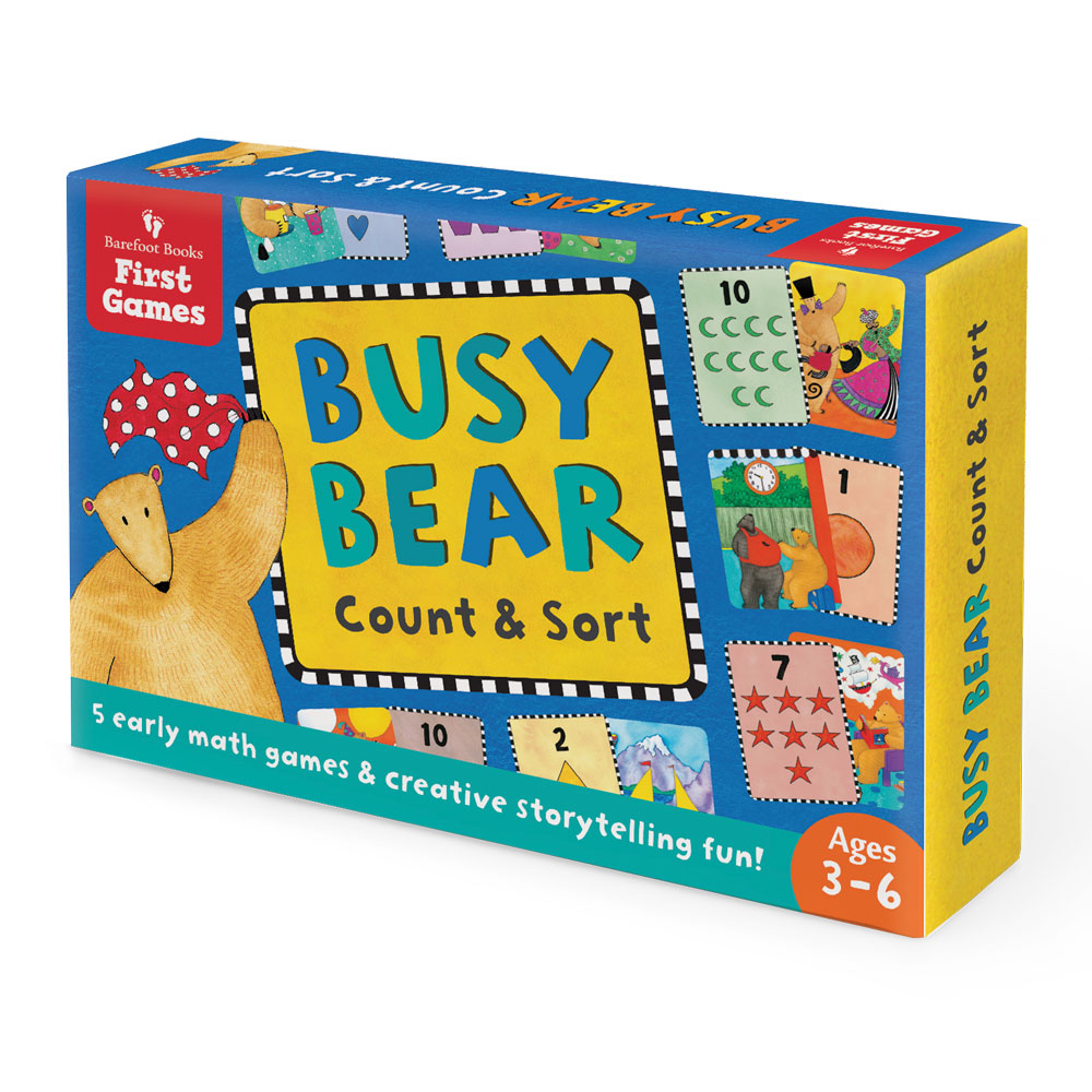 Busy Bear Count and Sort | Ages 3-6 | Game | Barefoot Books