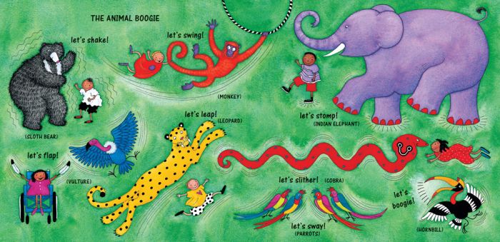 animal boogie debbie harter coloring pages