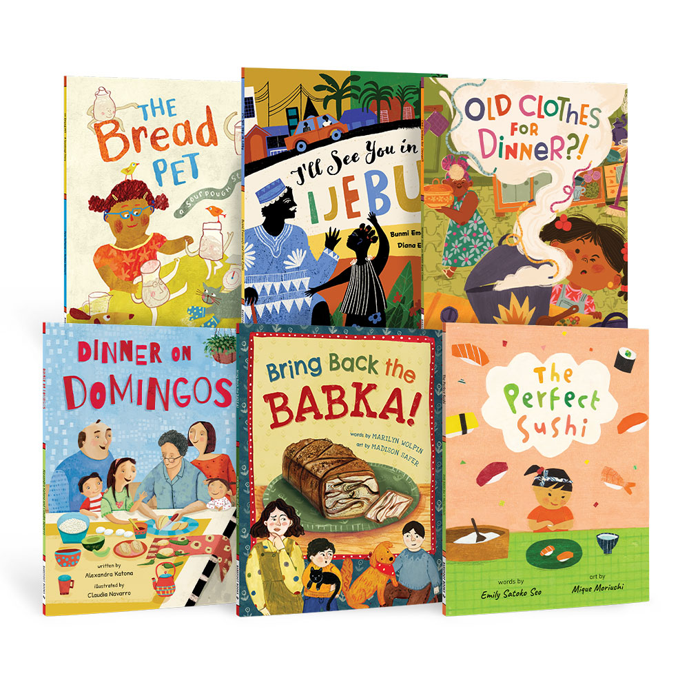 Food and Family Gift Set for Ages 4-9 | Barefoot Books