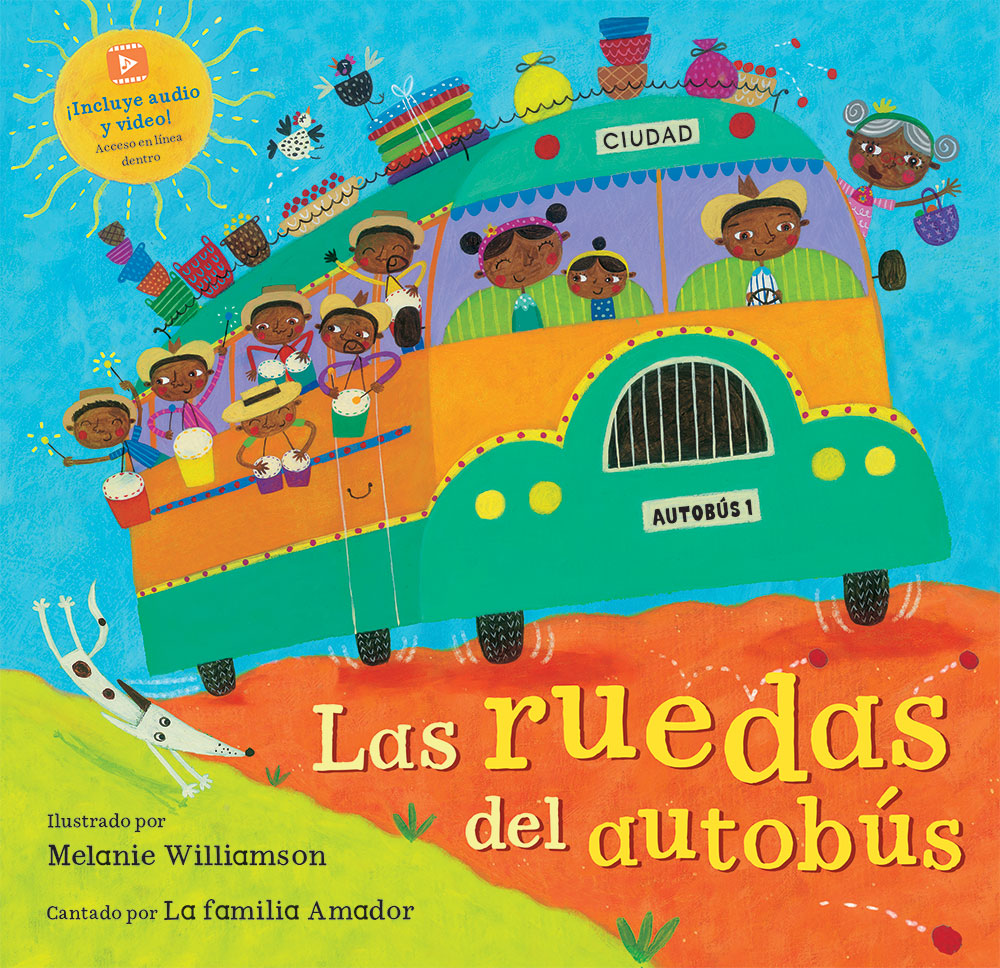 Las ruedas del autobus | Ages 3-7 years | Spanish Paperback with Audio ...