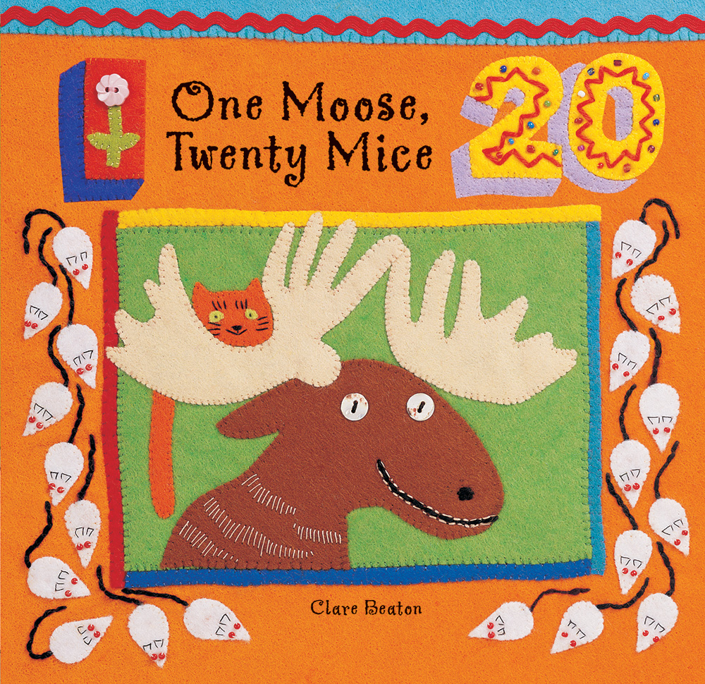 One Moose, Twenty Mice | Ages 1-4 | Board Book | Barefoot Books