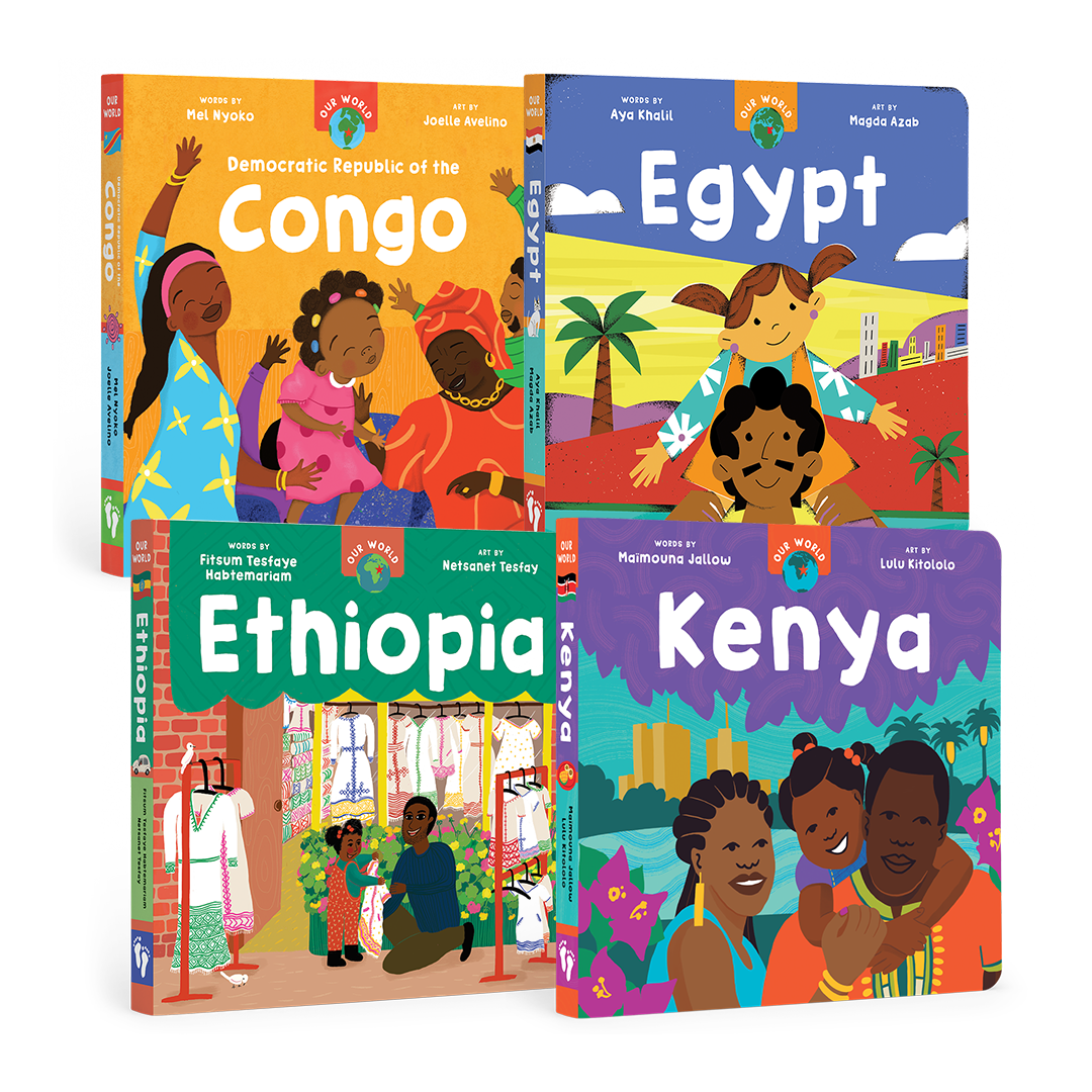 Our World Africa Board Book Bundle | Gift Set | Barefoot Books