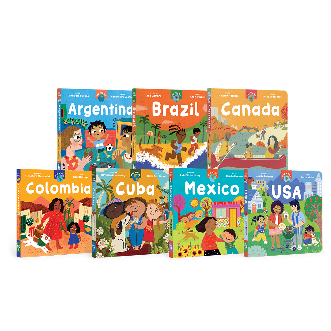 Our World Americas Board Book Bundle | Gift Set | Barefoot Books