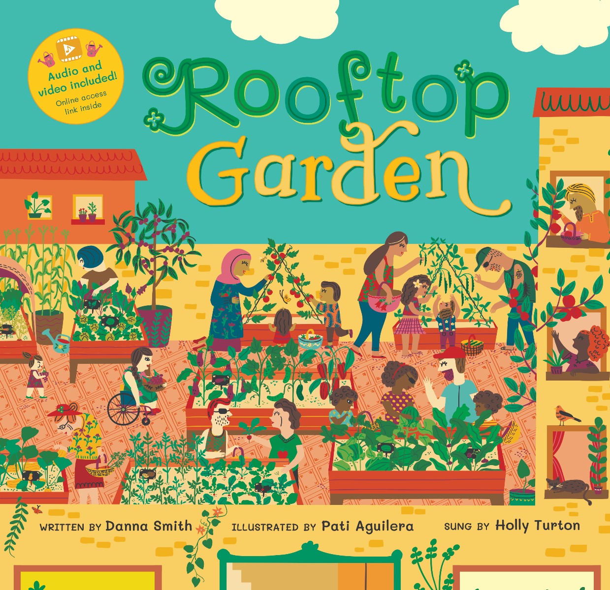 Rooftop Garden | Ages 3-7 | Hardcover| Barefoot Books