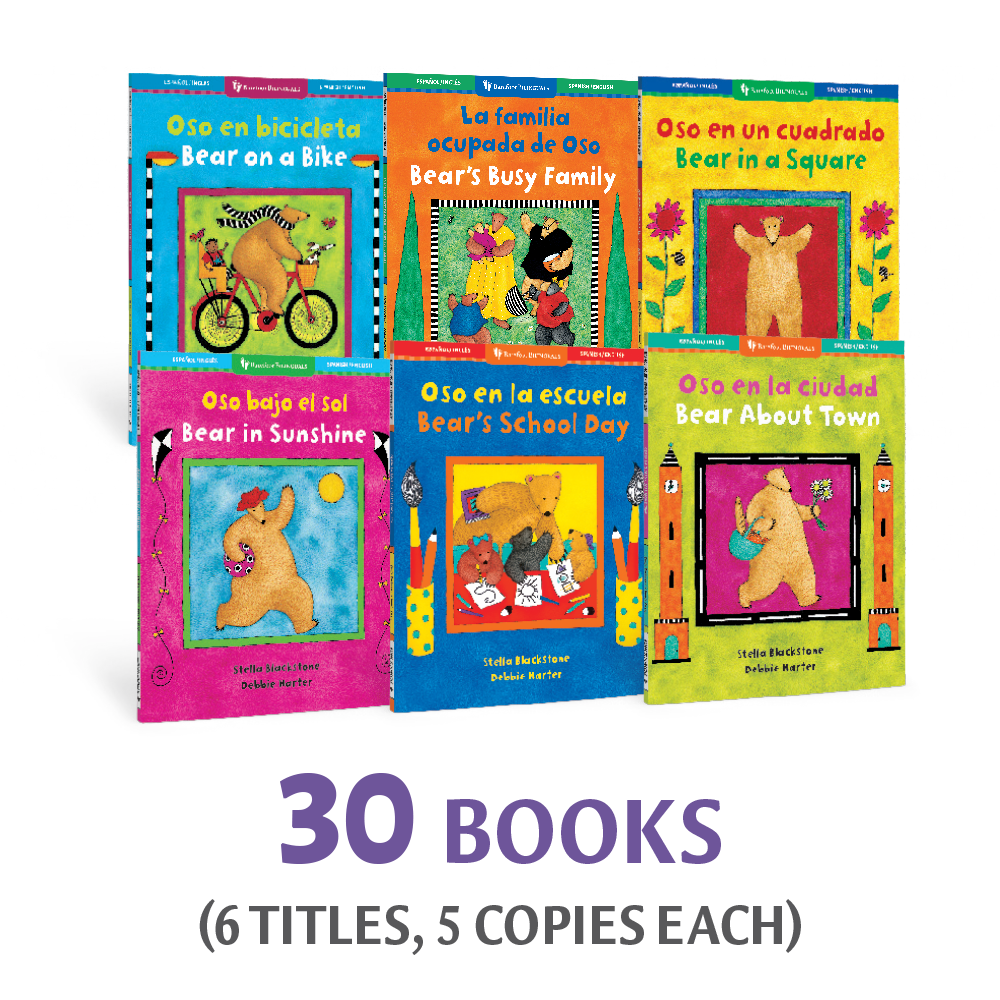 Bear Bilingual Spanish Paperback Bundle | Barefoot Bundle | 3 - 5 Years