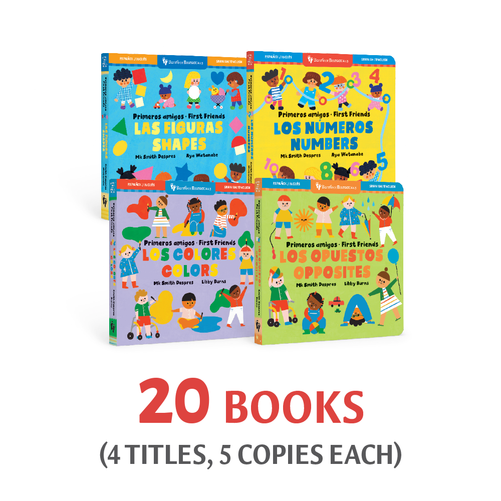 First Friends Bilingual Spanish Board Book Bundle | Barefoot Bundle ...