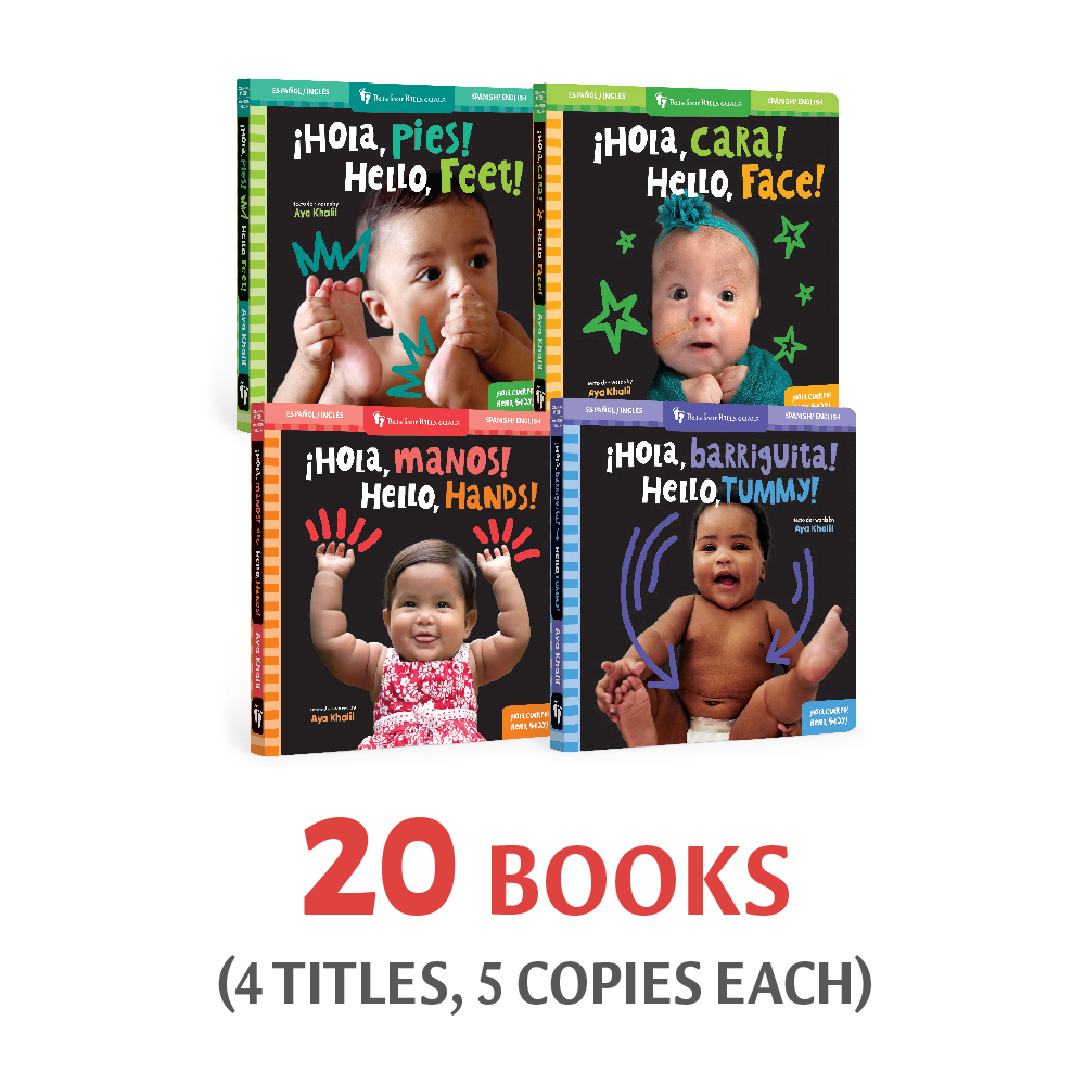 Hello, Body! Bilingual Spanish Board Book Bundle | Barefoot Bundle | 0 ...