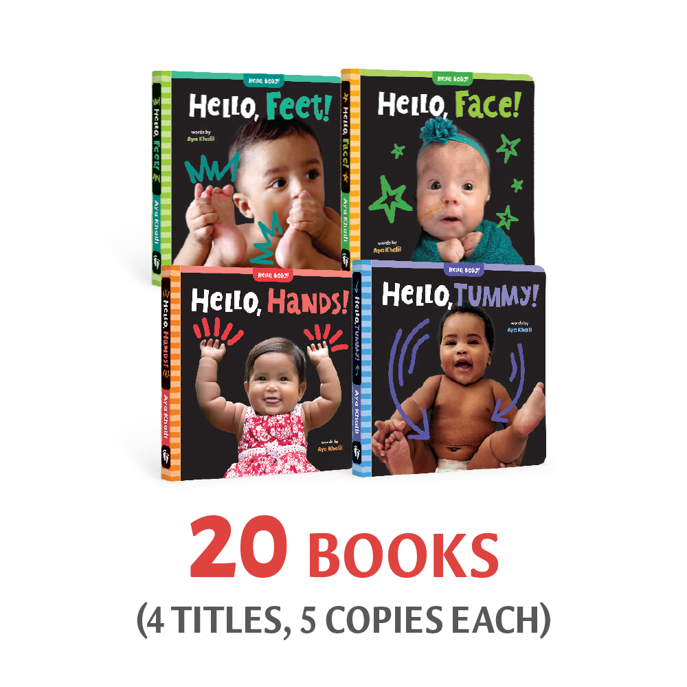 Hello, Body! Board Book Bundle | Barefoot Bundle | 0 - 12 Months