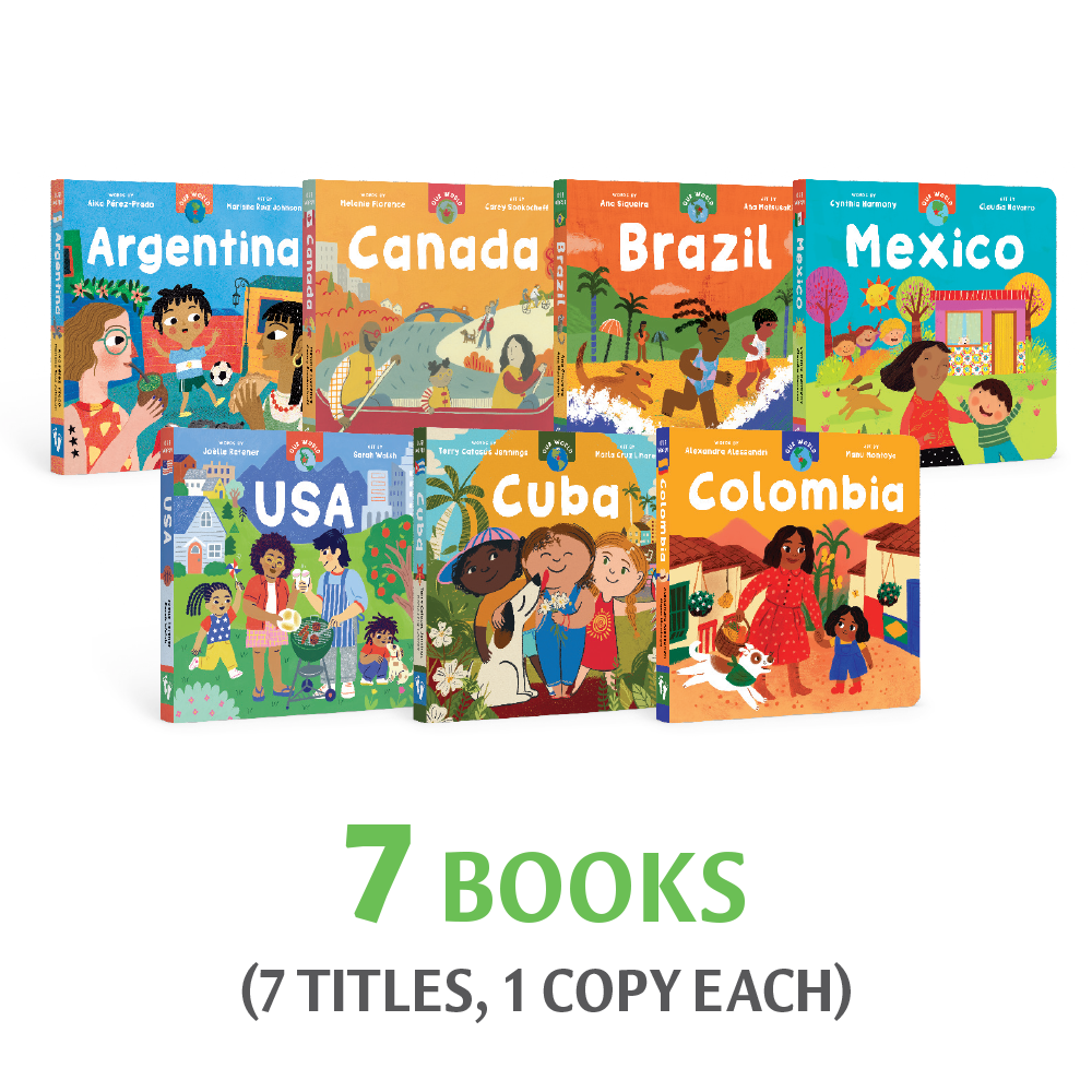 Our World Americas Board Book Bundle | Barefoot Bundle | 12 - 36 Months