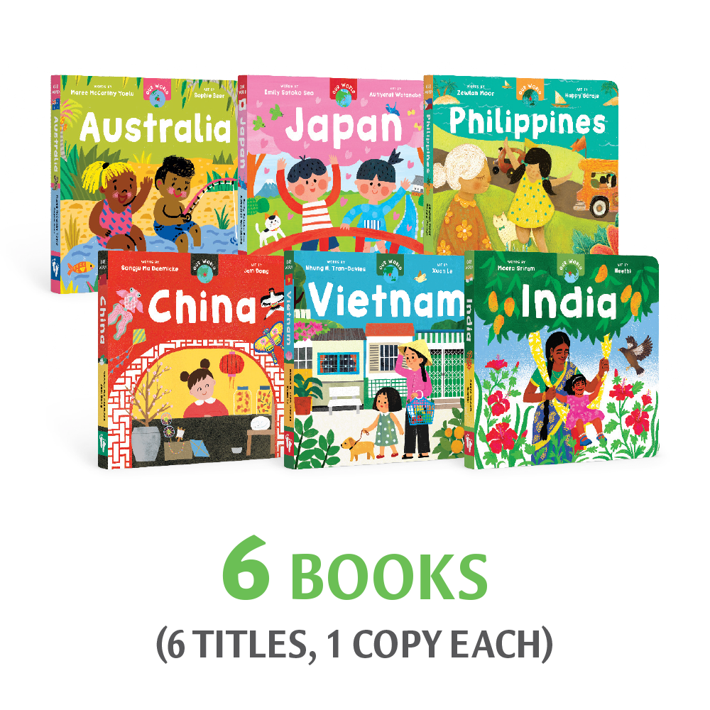 Our World Asia / Oceania Board Book Bundle | Barefoot Bundle | 12 - 36 ...