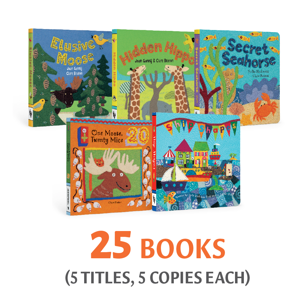 Seek-and-Find Board Book Bundle | Barefoot Bundle | 6 - 36 Months