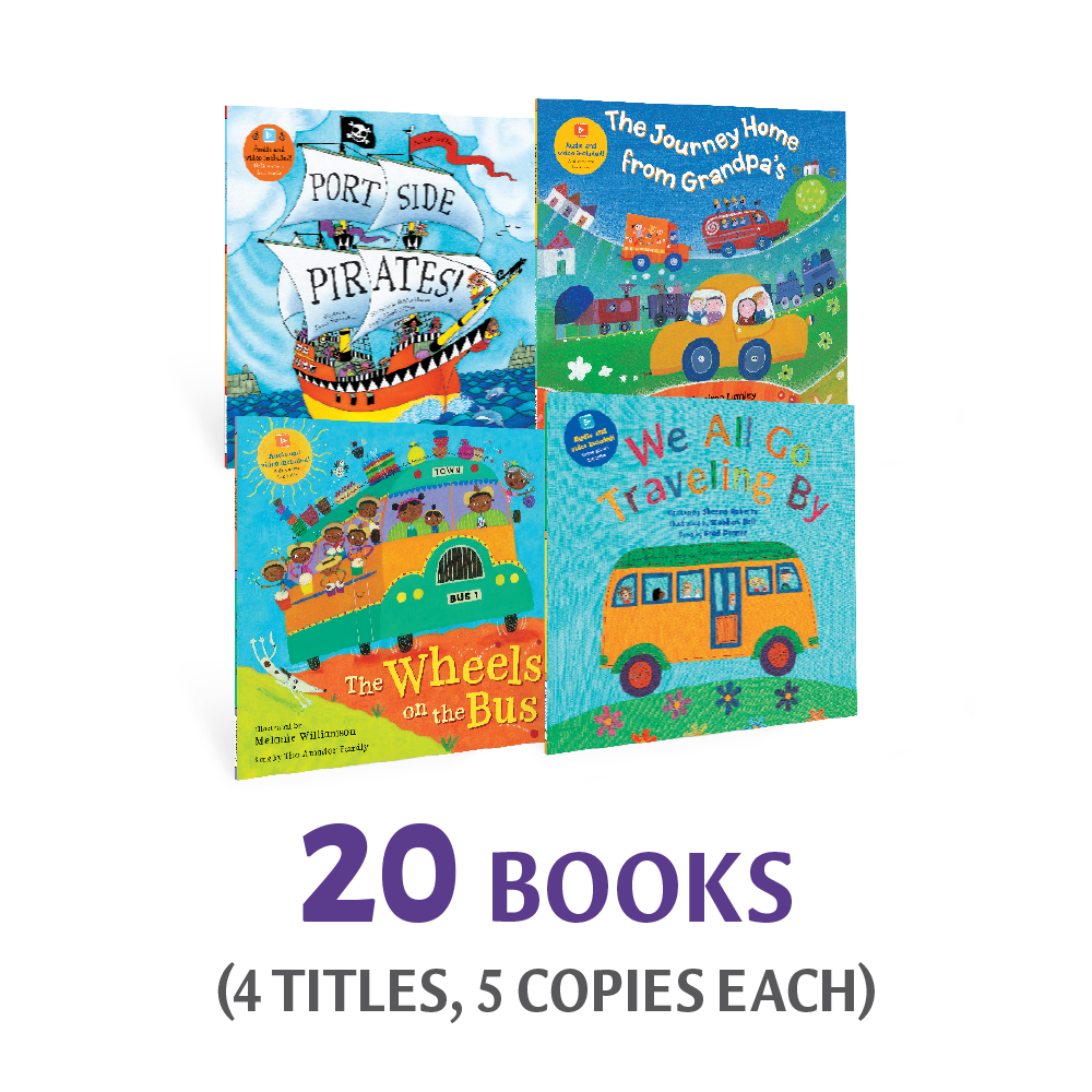 Singalong Bundle: Transportation | Barefoot Bundle | 3 - 5 Years