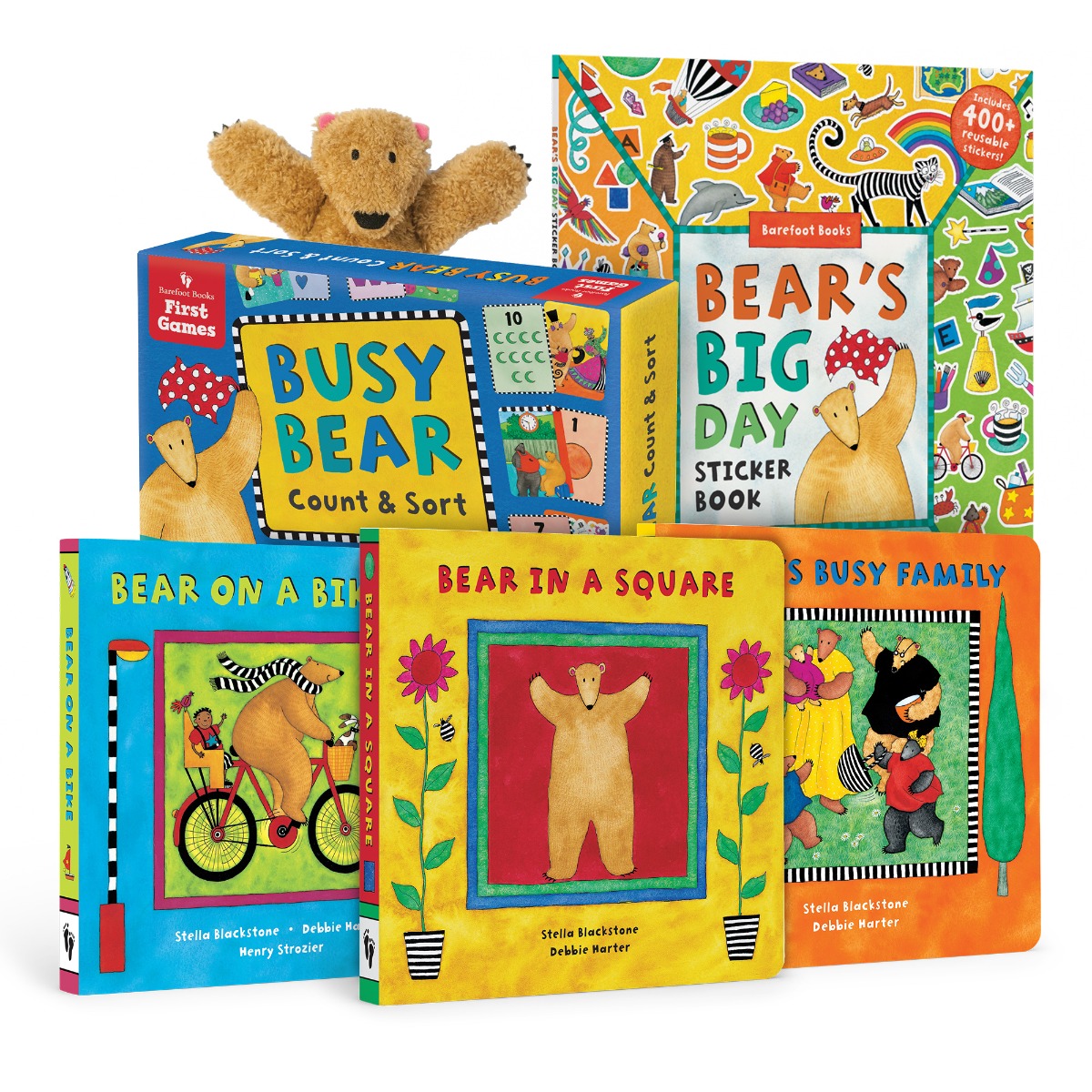 Very Busy Bear Gift Set for Ages 0-4 | Barefoot Books