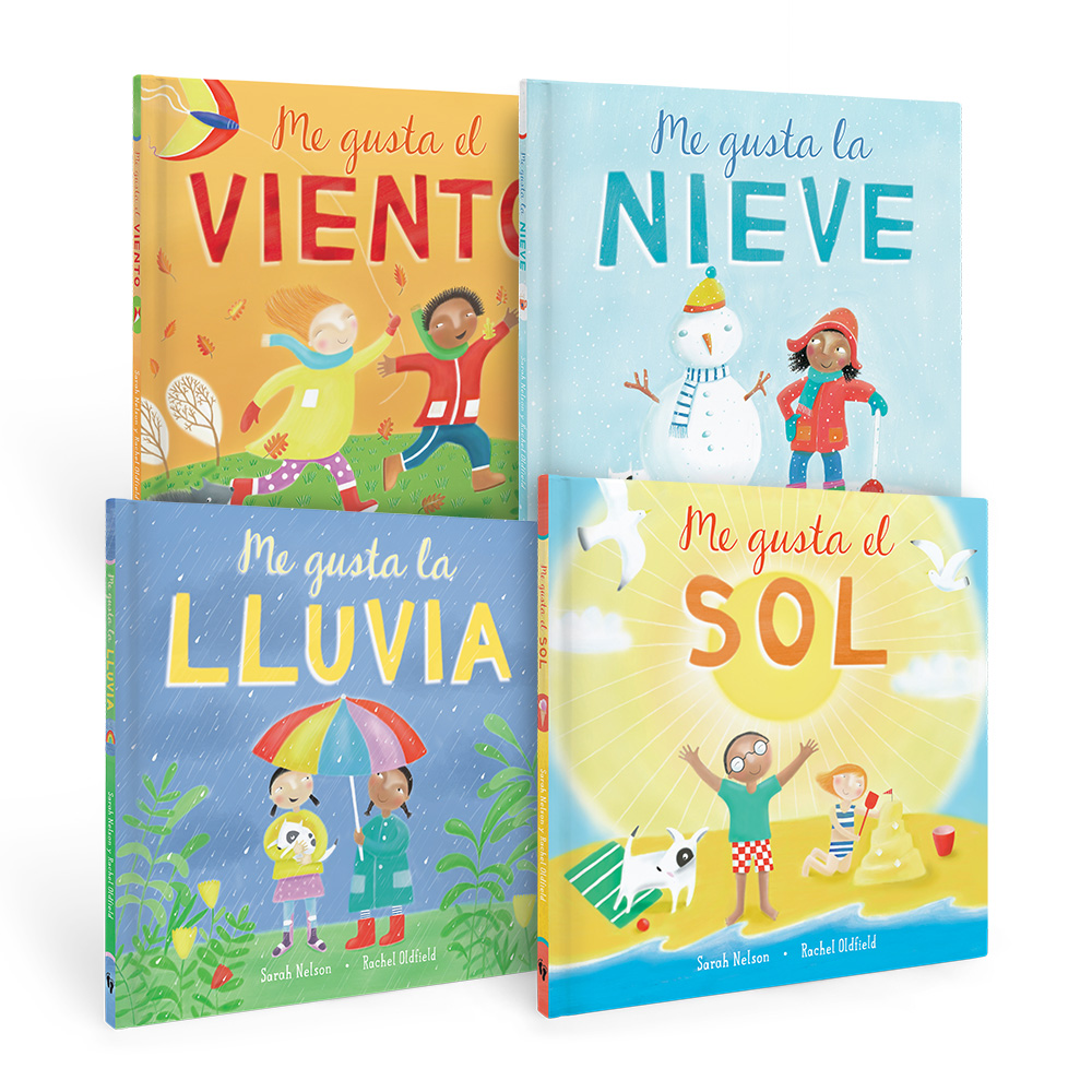 Me Gusta el Tiempo Spanish Gift Set for Ages 3-7 | Barefoot Books